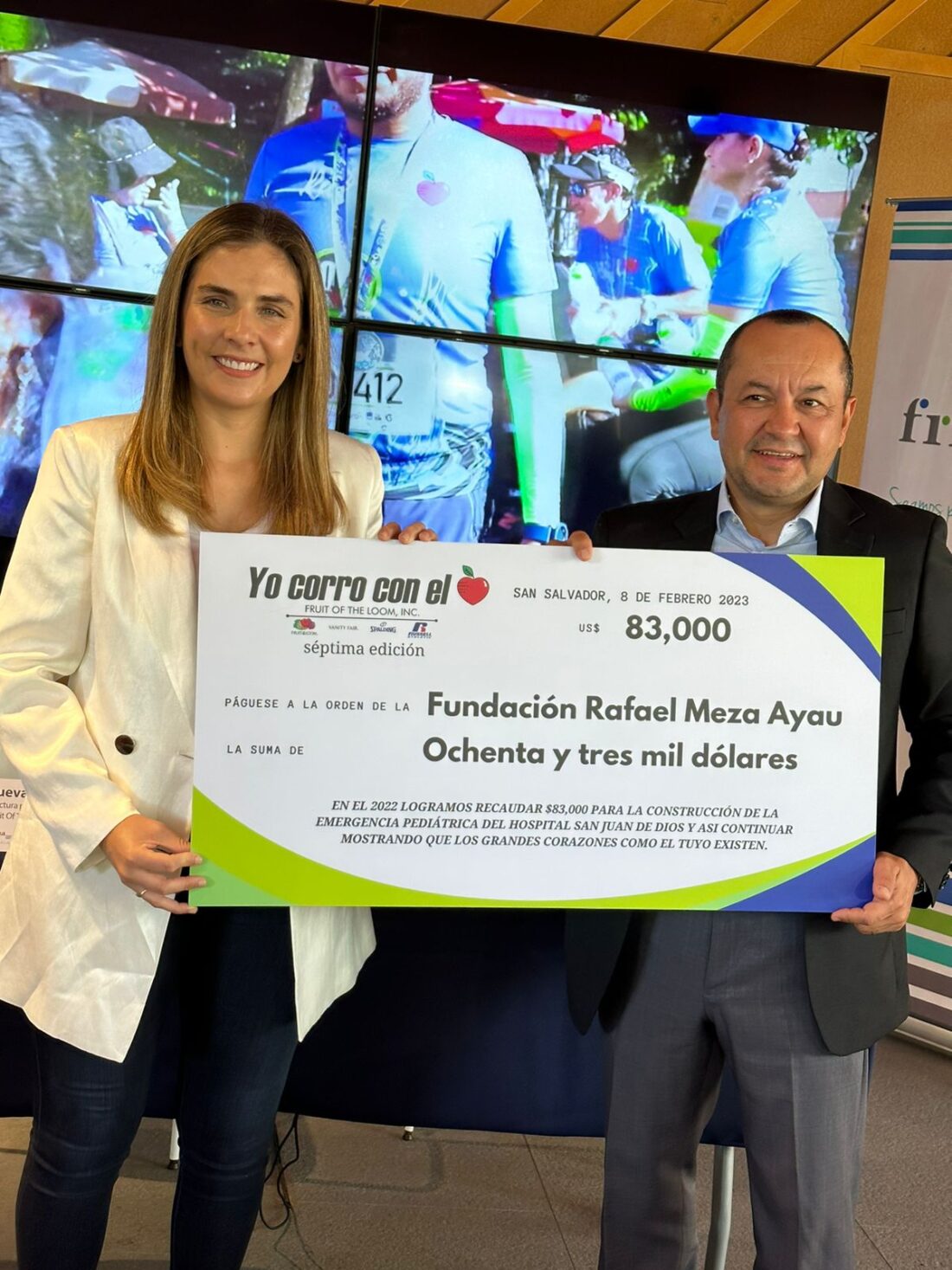 Fundación Rafael Meza Ayau recibe aporte por parte de Fruit Of the Loom ...